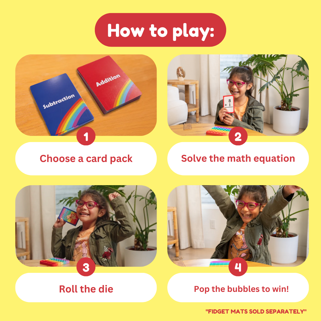 Pre-K & Kindergarten Addition & Subtraction Card Pack – Big Boy Toys