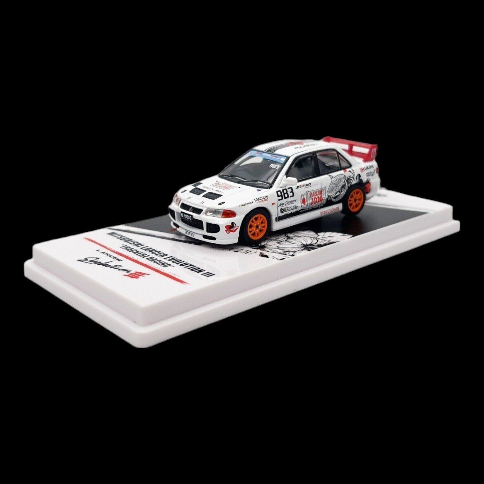Mitsubishi Lancer Evo III "Trackerz Racing" Malaysia Exclusive 1:64 by – Big Boy Toys