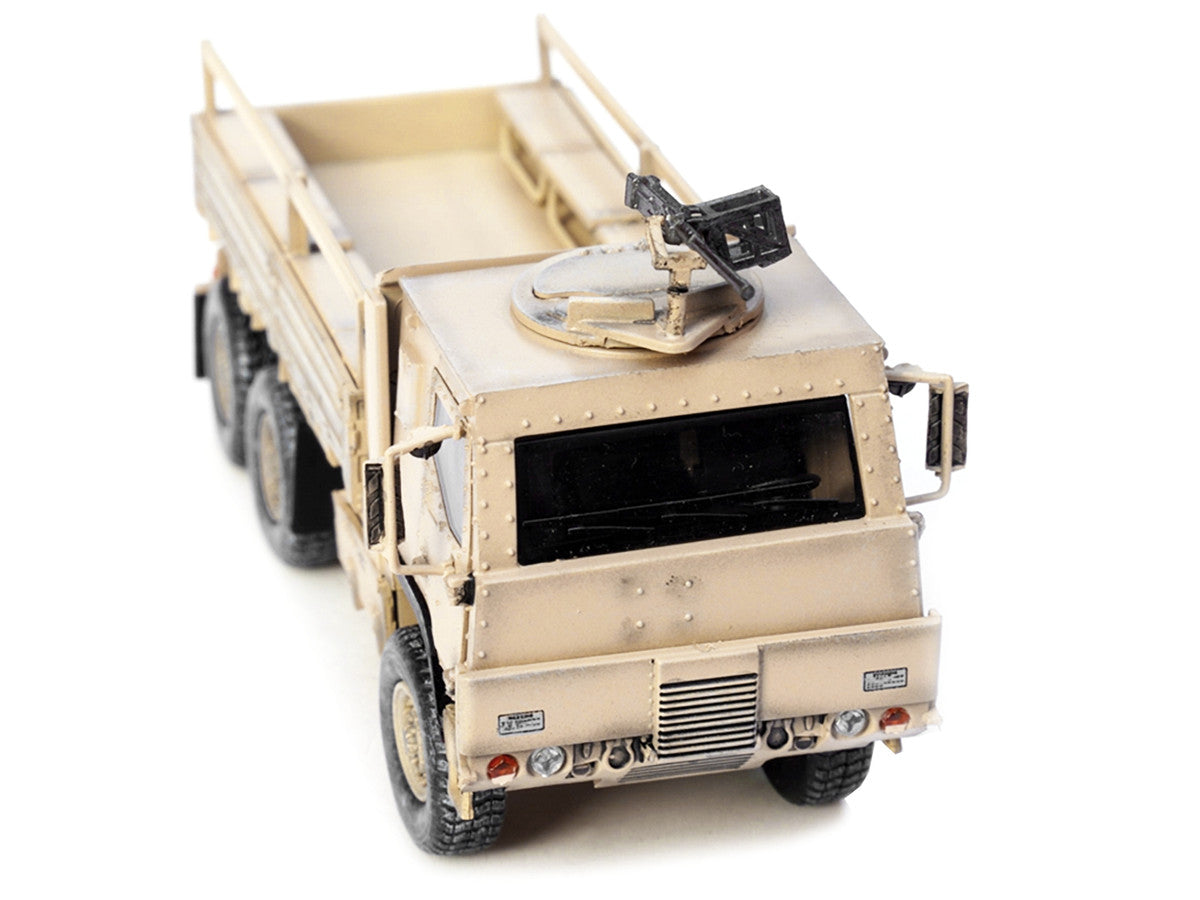 M1083 MTV (Medium Tactical Vehicle) Armored Cab Cargo Truck with Turre ...
