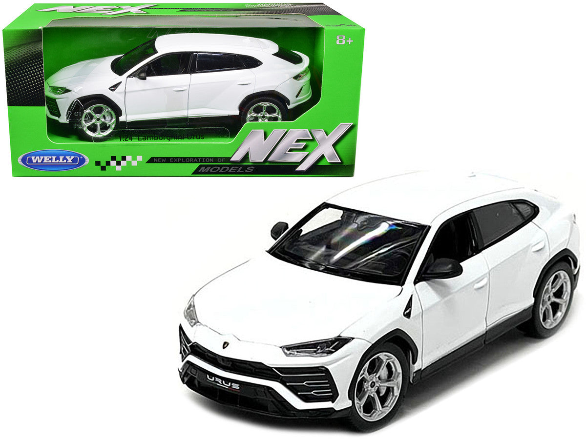 Lamborghini Urus White "NEX Models" 1/24 Diecast Model Car by Welly ...