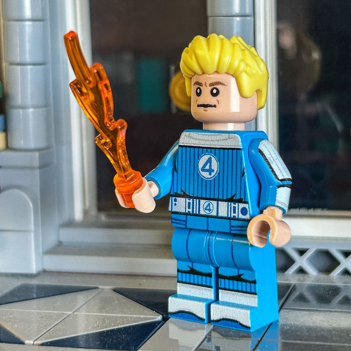 JOHNNY FIRE (FanPlastic 4) made using LEGO parts - B3 Customs – Big Boy ...
