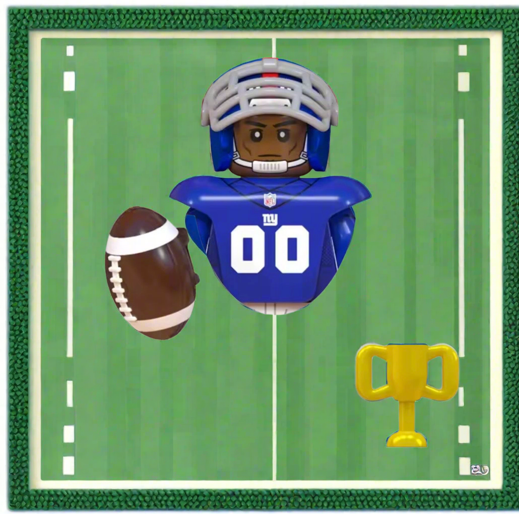 New York Giants Team Minifigure – Big Boy Toys