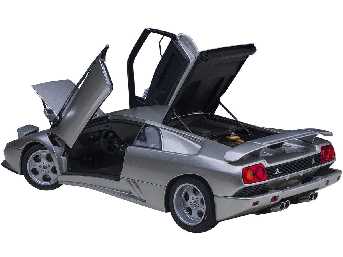 Lamborghini Diablo SE30 Jota Titanio Silver Metallic 1/18 Model Car by ...