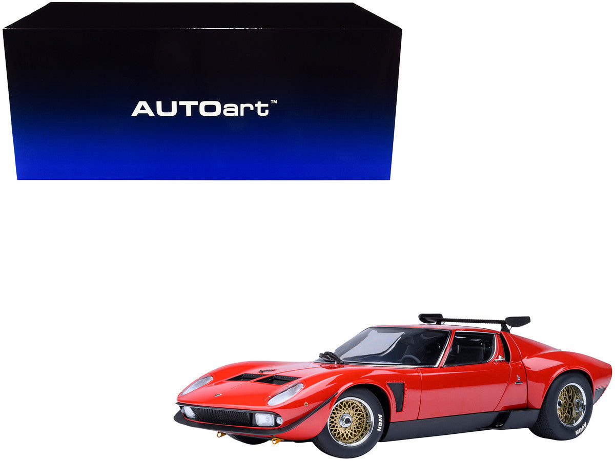 Lamborghini Miura SVR Jota Red 1/18 Model Car by Autoart – Big Boy Toys