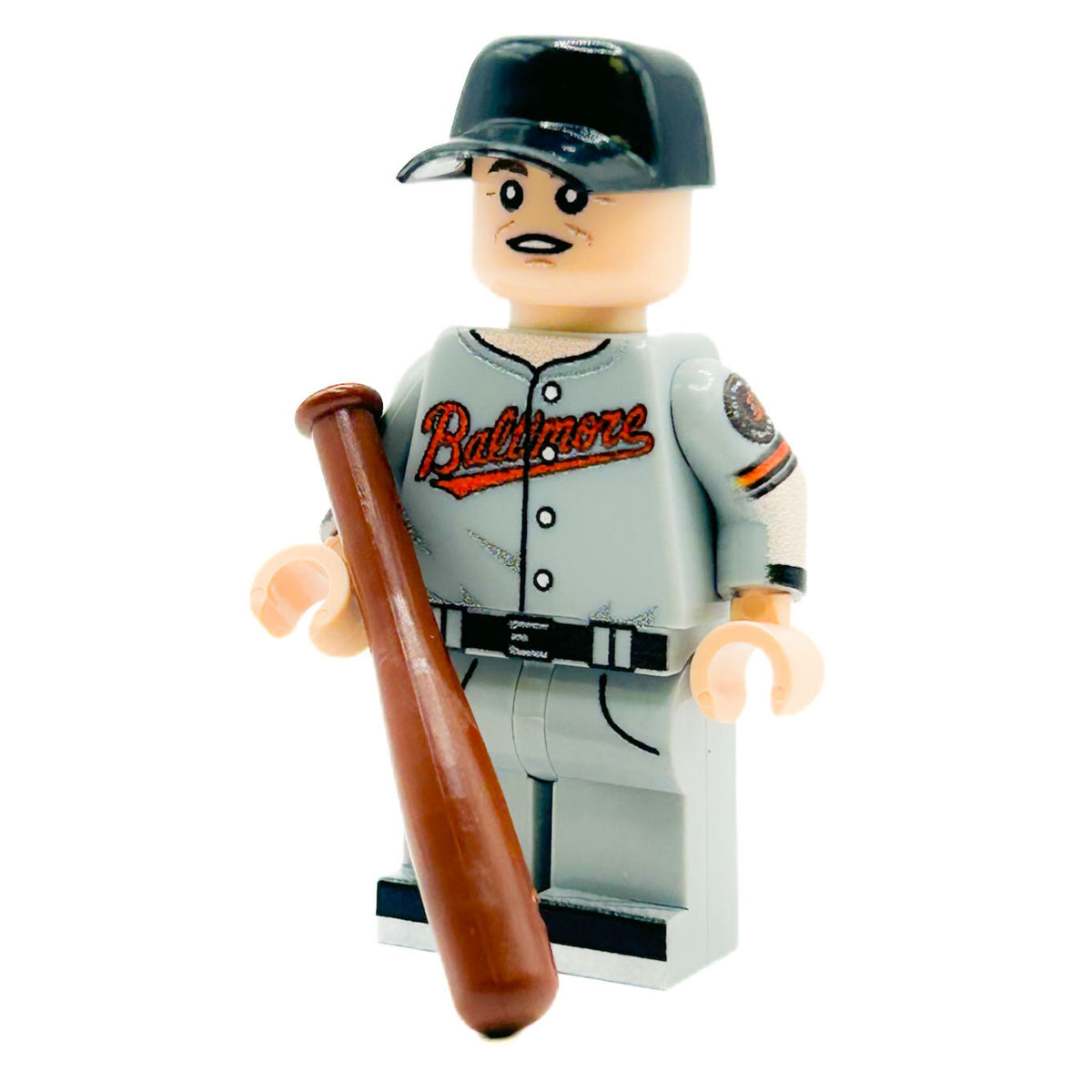 Gunner #2 Baltimore Baseball Player Minifig made using LEGO parts – Big ...