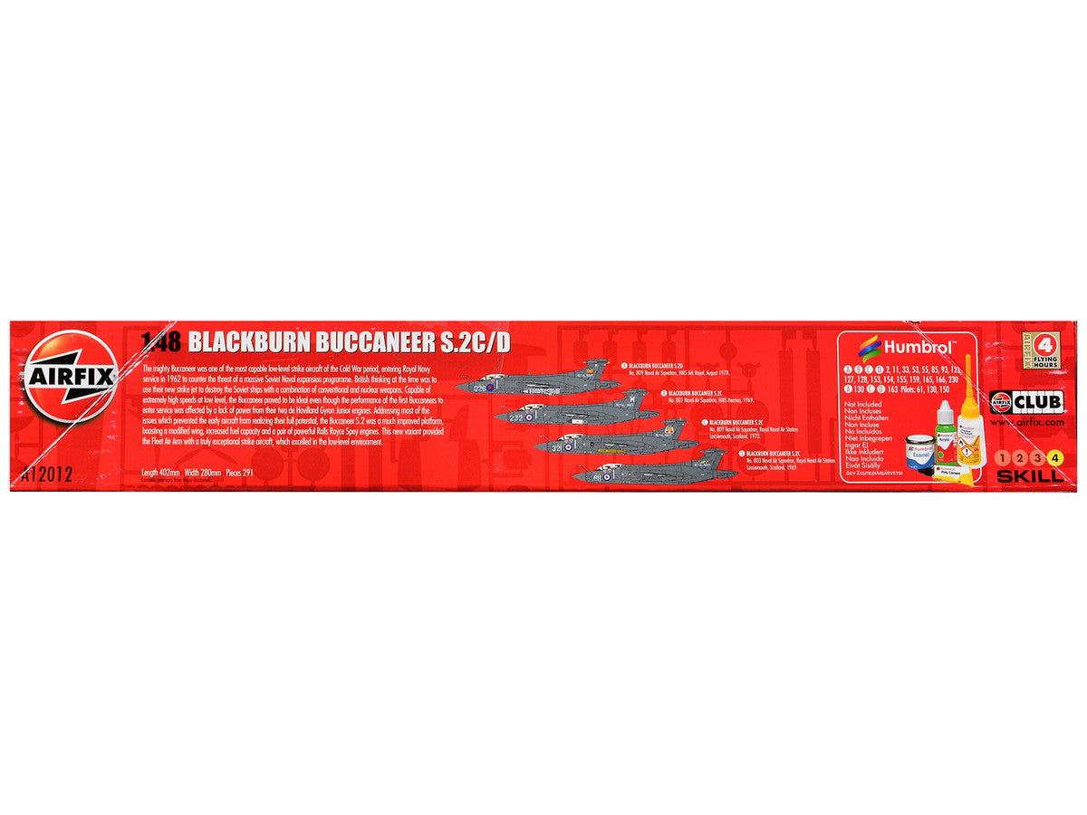 Blackburn Buccaneer S.2C/D Attack Aircraft with 4 Scheme Options 1/48 ...