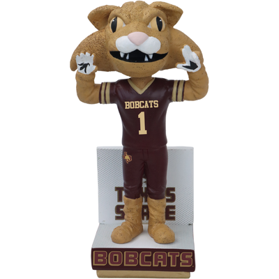 Boko the Bobcat Texas State Bobcats Mascot Bobblehead – Big Boy Toys