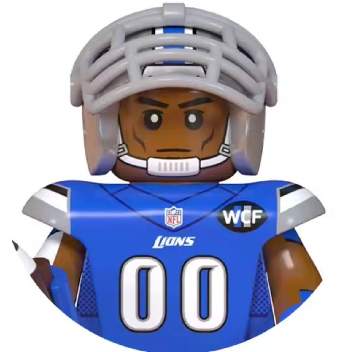 Detroit Lions Team Lego Minifigure – Big Boy Toys