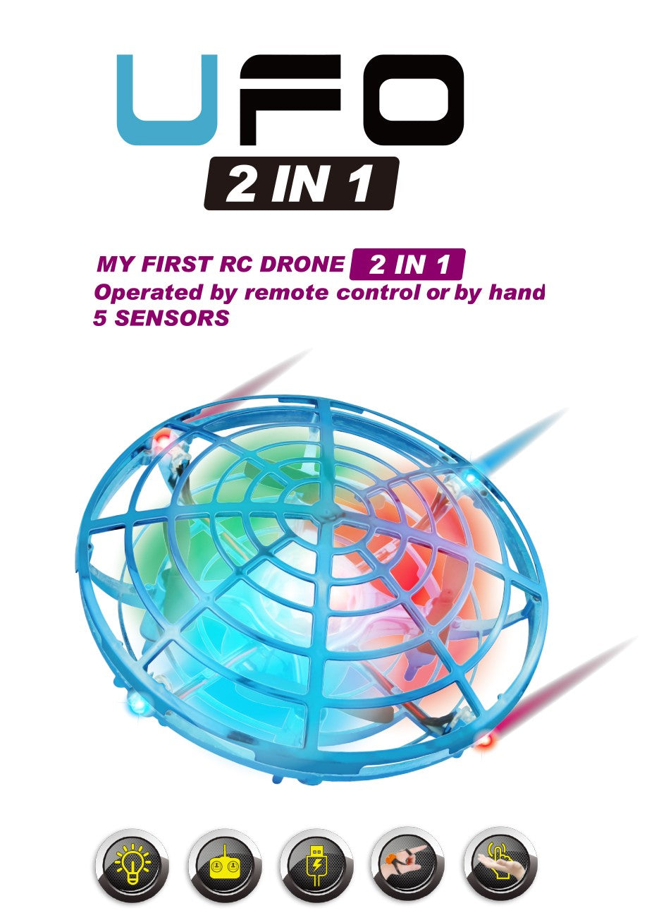 Boomerang Hover UFO - Toy Drone for Kids | Mini Quadcopter with Fun ...