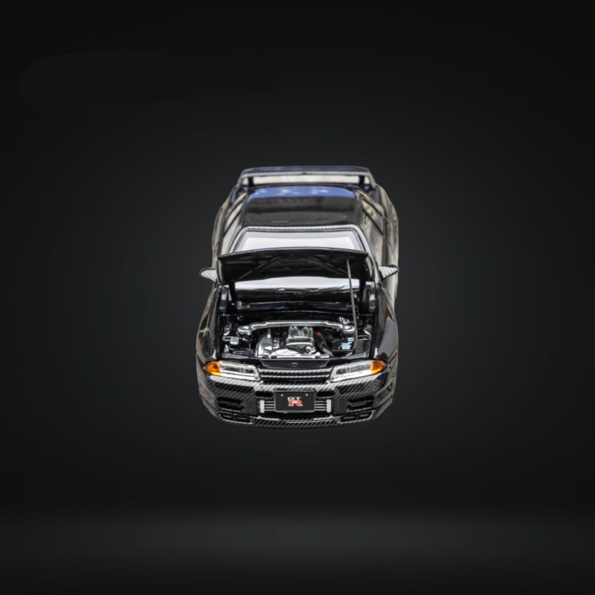 Nissan Skyline R32 GT-R 3rd Gen Nismo S-Tune Full Carbon Black 1:64 by ...