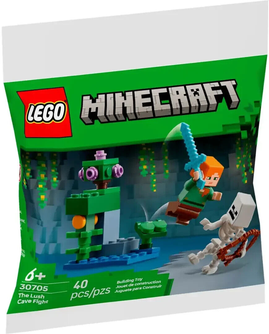 LEGO 30705 Minecraft The Lush Cave Fight – Big Boy Toys