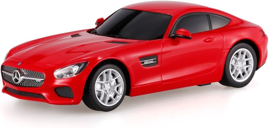 Mercedes-Benz AMG GT (Red) 1:24 Scale Remote Control Car by Rastar ...