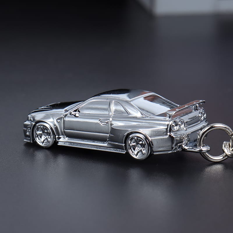 Nissan GRR34 Key Chain Diecast Model 1:87 Scale by Seeker – Big Boy Toys