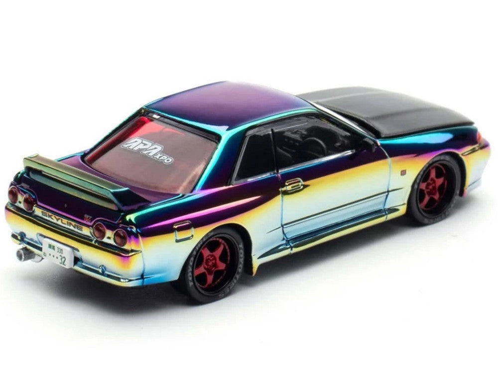 Skyline GT-R (BNR32) RHD (Right Hand Drive) Chameleon Chrome with Carb ...