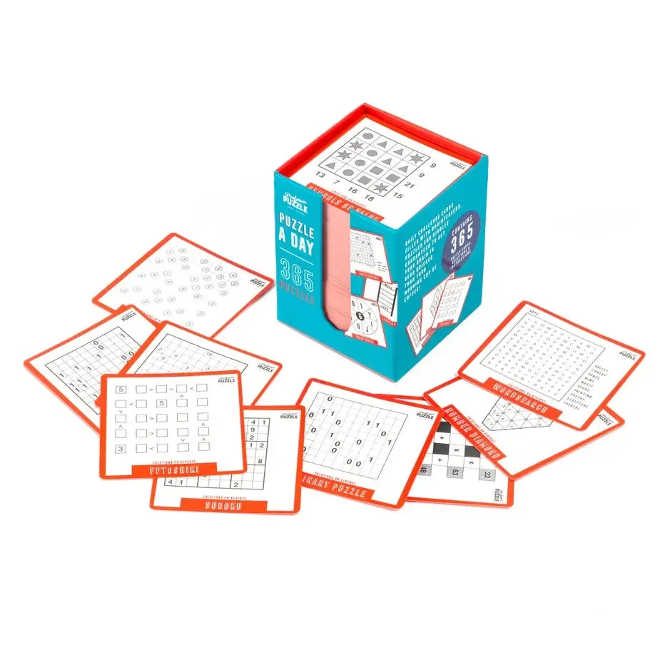 Puzzle a Day - 365 Puzzles Give You Brain a Daily Workout - Professor ...