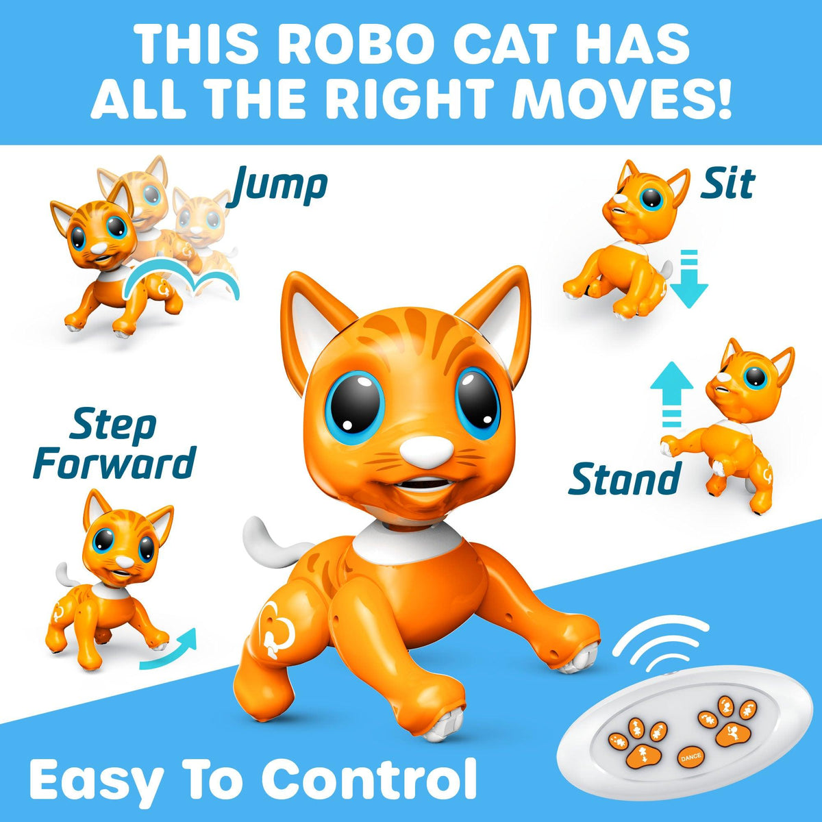 Robo Pets Cat Toy - Power Your Fun – Big Boy Toys