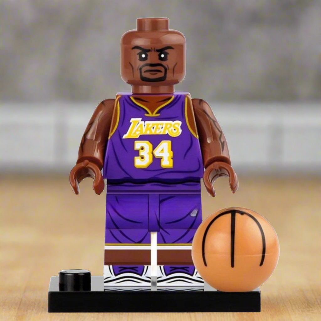 Shaq Custom Basketball Minifigure for Lego – Big Boy Toys