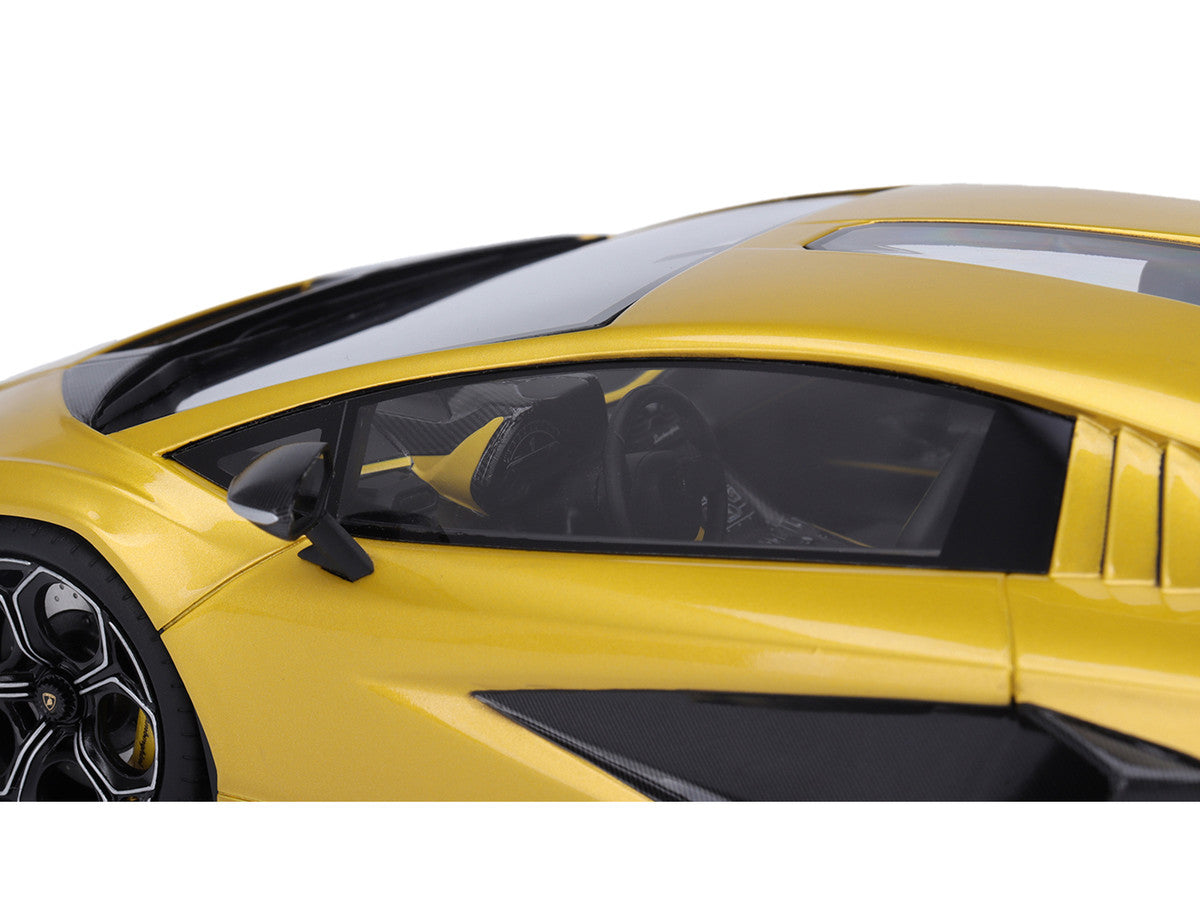 Lamborghini Countach LPI 800-4 New Giallo Orion Gold Metallic 1/18 Mod ...