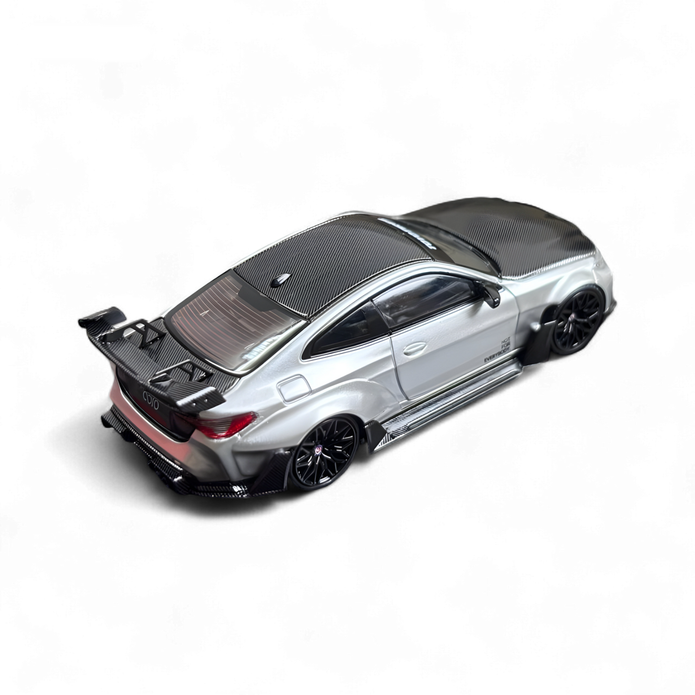 BMW G82 M4 Wide-Body Modified - Alexander Silver 1:64 by SW – Big Boy Toys