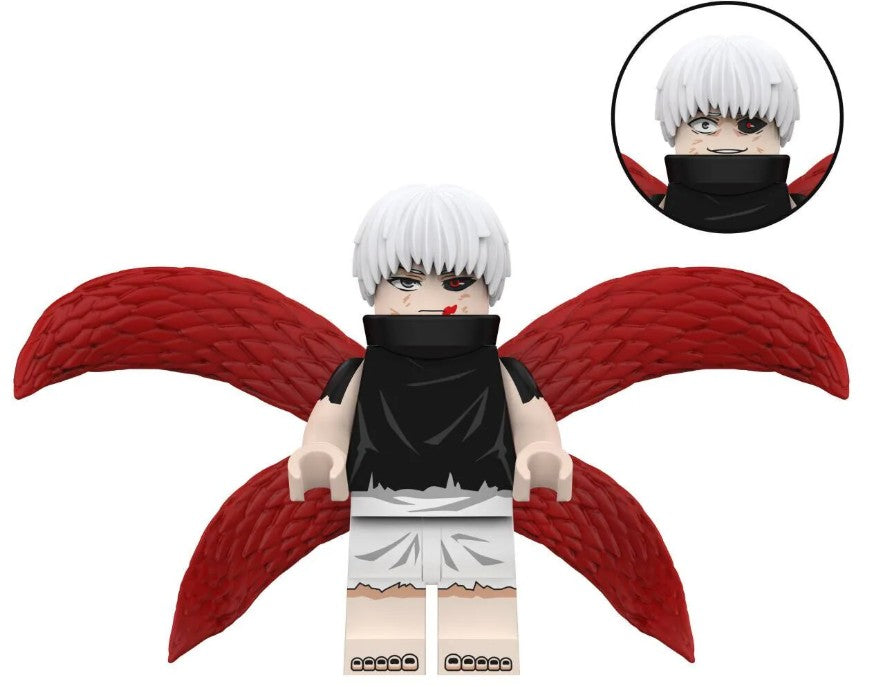 Kaneki Ken Minifigure – Tokyo Ghoul Anime Character – Big Boy Toys