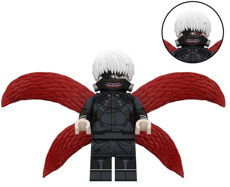 Kaneki Ken Minifigure – Tokyo Ghoul Anime Character – Big Boy Toys