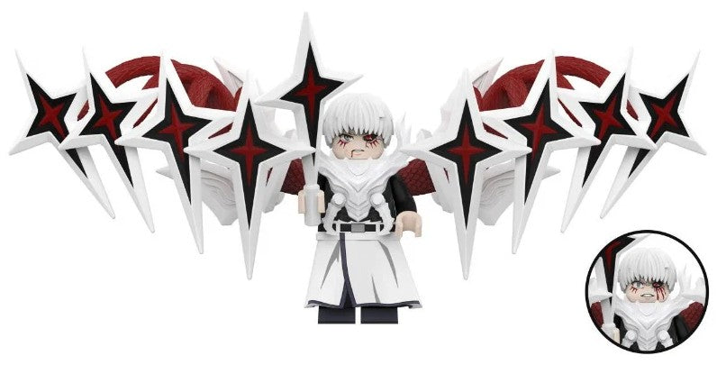 Kaneki Ken Minifigure – Tokyo Ghoul Anime Character – Big Boy Toys
