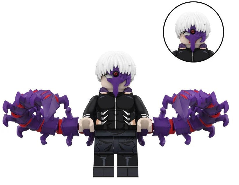 Kaneki Ken Minifigure – Tokyo Ghoul Anime Character – Big Boy Toys