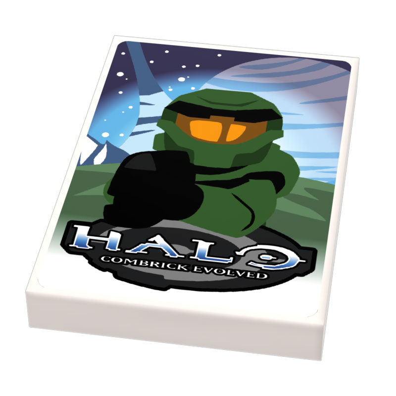 HALO: Bricks Evolved Video Game Cover (2x3 Tile) made using LEGO part ...