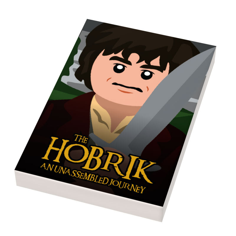 Hobbrick Movie Cover (2x3 Tile) made using LEGO parts - B3 Customs ...