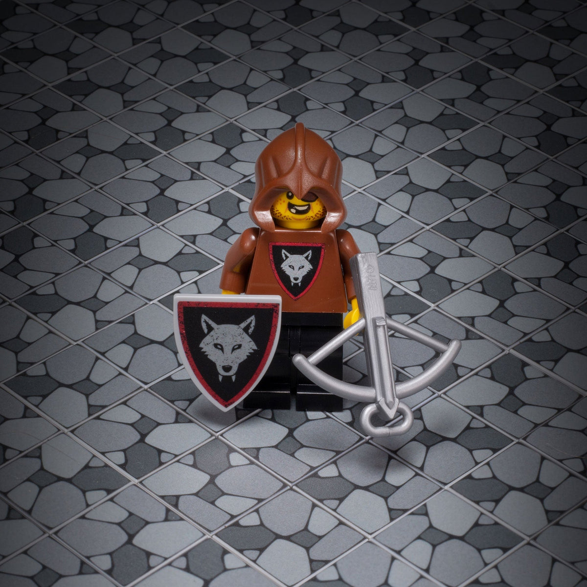 Cobblestone Flooring - Custom Printed 2x2 Tile made using LEGO part ...